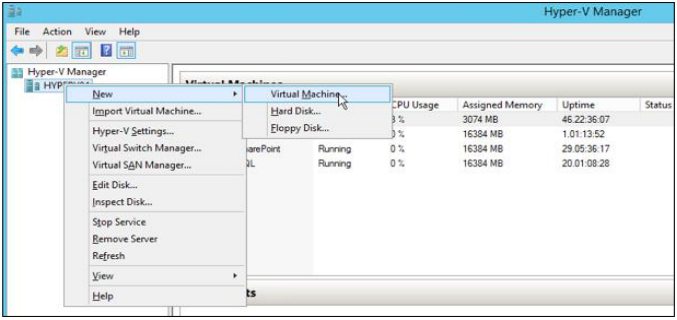 Hyper-V Creating and Configuring virtual machines | noobgeek